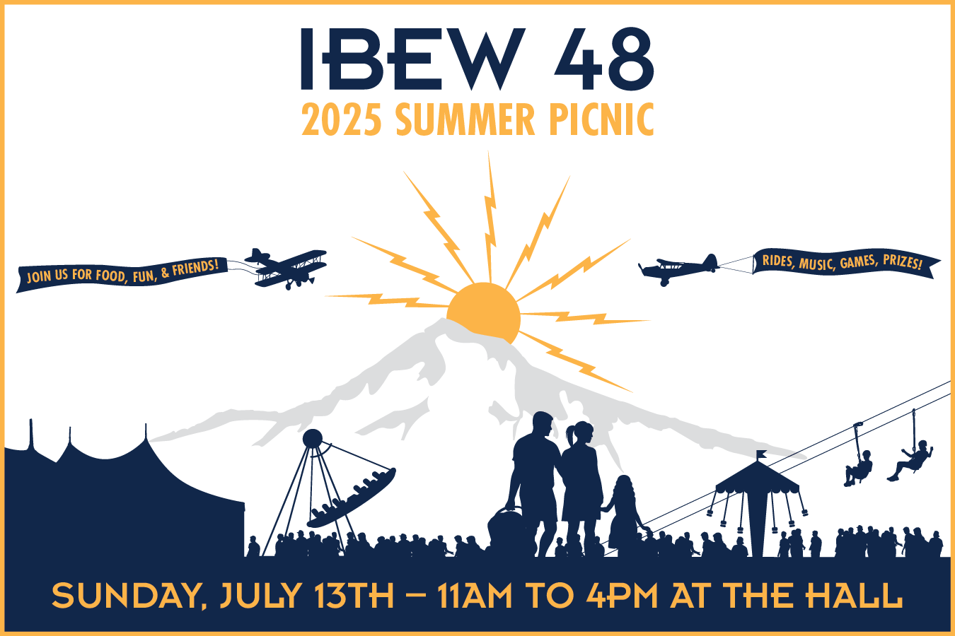 2025 IBEW Local 48 Summer Picnic — IBEW Local 48 Electricians Union ...